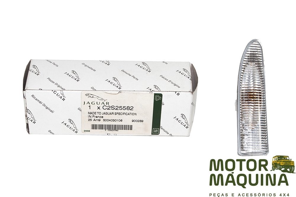 Farolim pisca lateral - JAGUAR - Jaguar Peças - www.motormaquina.com