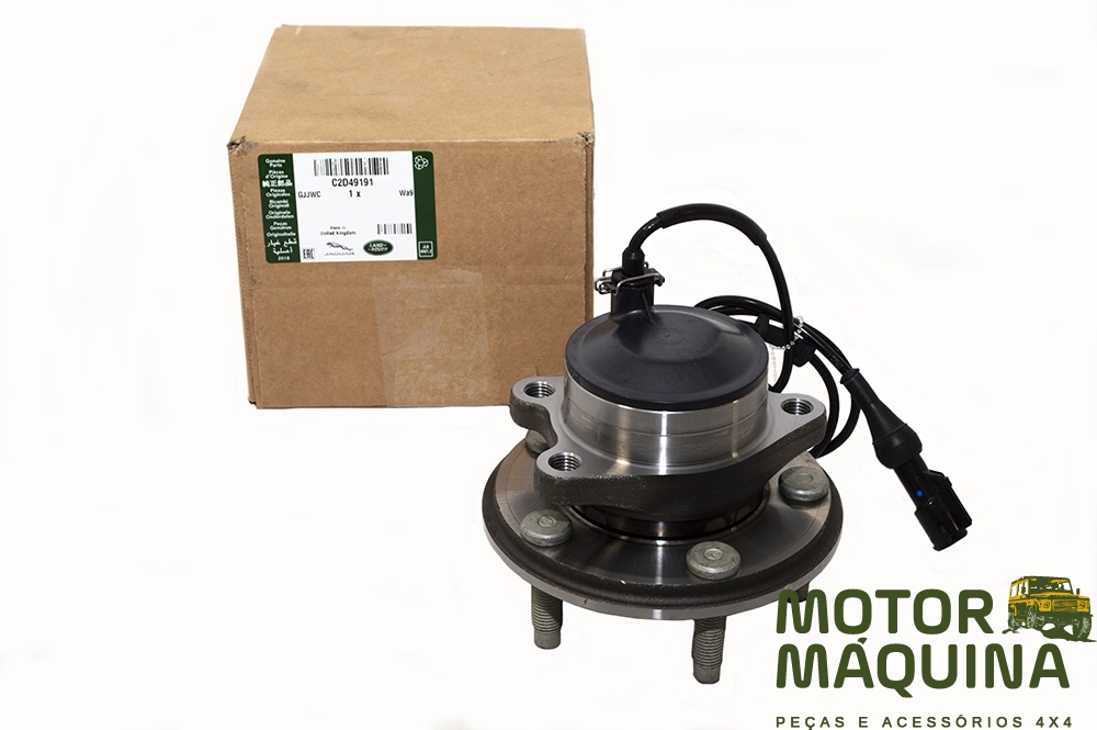 Cubo de roda com rolamento - JAGUAR - Jaguar Peças - www.motormaquina.com