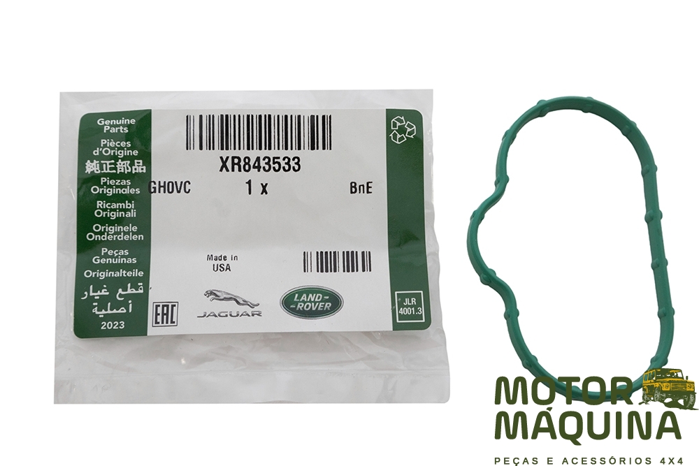 Junta coletor admissão - JAGUAR - Jaguar Peças - www.motormaquina.com