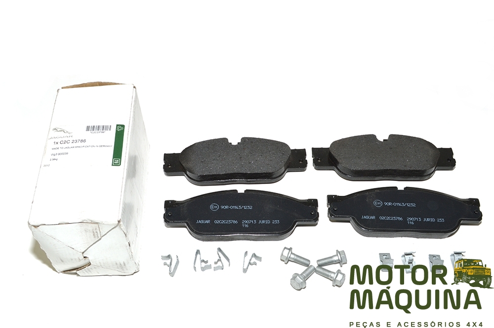 Pastilhas de travão - JAGUAR - Jaguar Peças - www.motormaquina.com