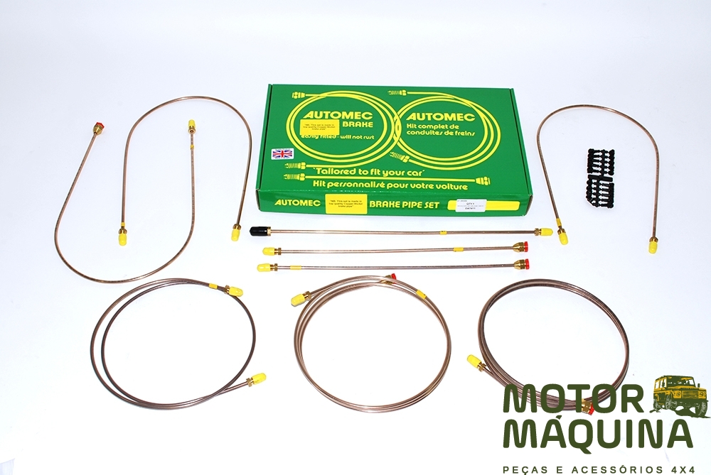 BRAKE PIPE SET (90) SWB 1985-91 - BRITPART - PERFORMANCE - www ...