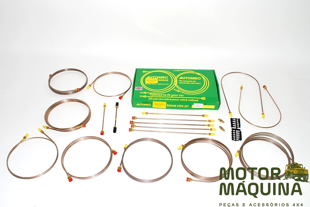 BRAKE PIPE SET RANGE ROVER ABS 90 91 - BRITPART - PERFORMANCE - www ...