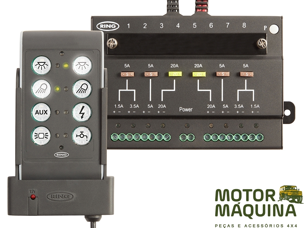 WIRELESS SWITCHING UNIT - RING - PERFORMANCE - www.motormaquina.com